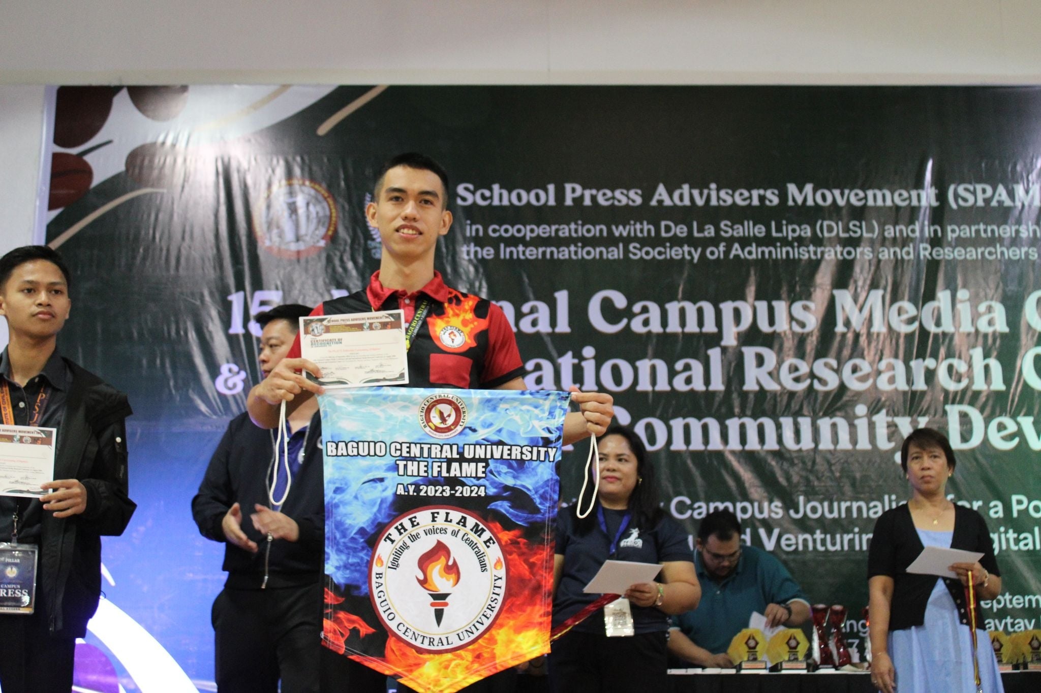 Our warmest congratulations to Harris C. Olida, for winning 7th place ...